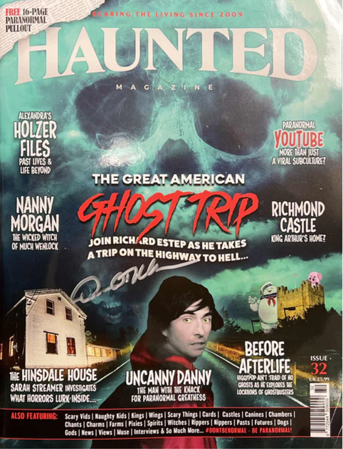 Haunted Magazine Autographed Copies – Daniel Klaes - Haunted Store