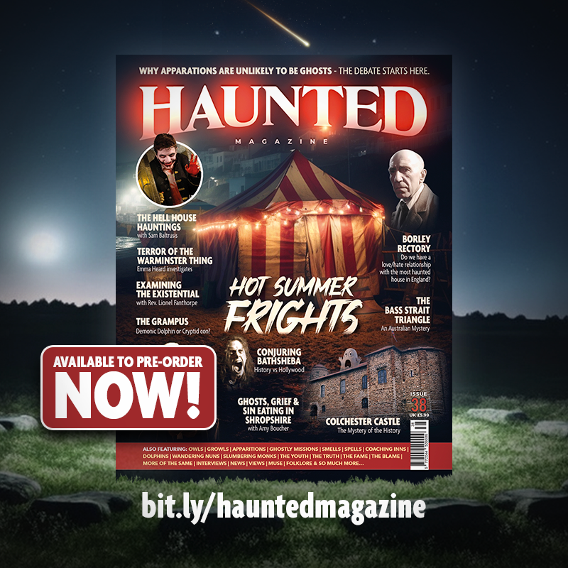 #38 Haunted Magazine THIS IS A HARD COPY – Daniel Klaes - Haunted Store