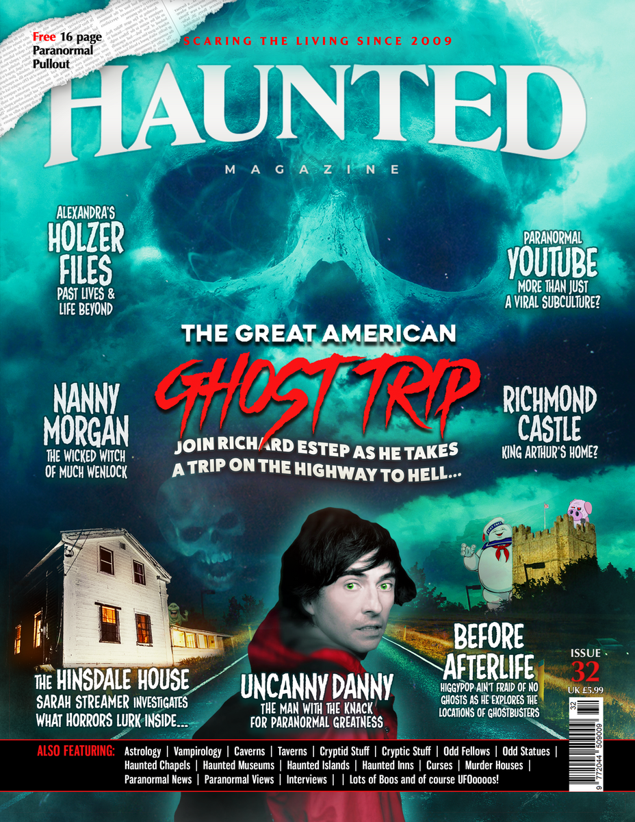 #32 Haunted Magazine THIS IS A HARD COPY – Daniel Klaes - Haunted Store